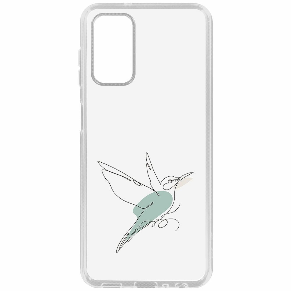Чехол-накладка Krutoff Clear Case Легкость для Samsung Galaxy A13 (A135)