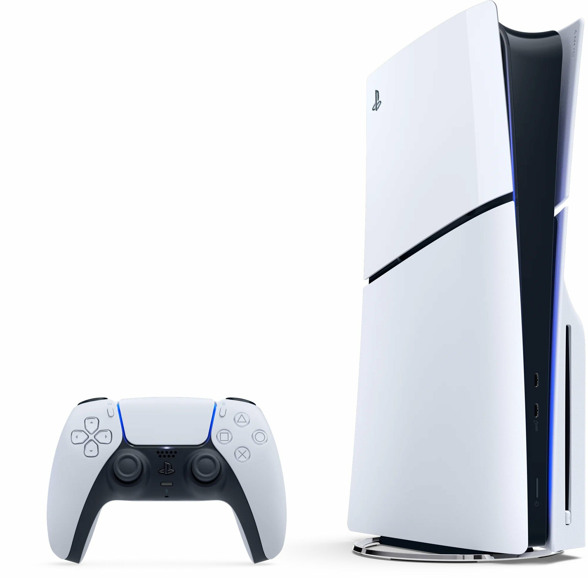 Игровая приставка Sony PlayStation 5 Slim Blue-Ray 1Tb White