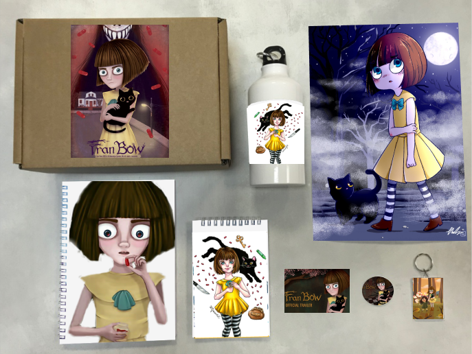 Бокс Фрэн Боу, Fran Bow №5, товары с нашими рандомными картинками