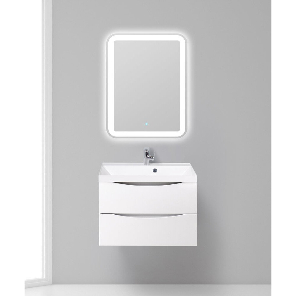 Мебель для ванной BelBagno Marino 700-2C-SO-BL-P Bianco Lucido