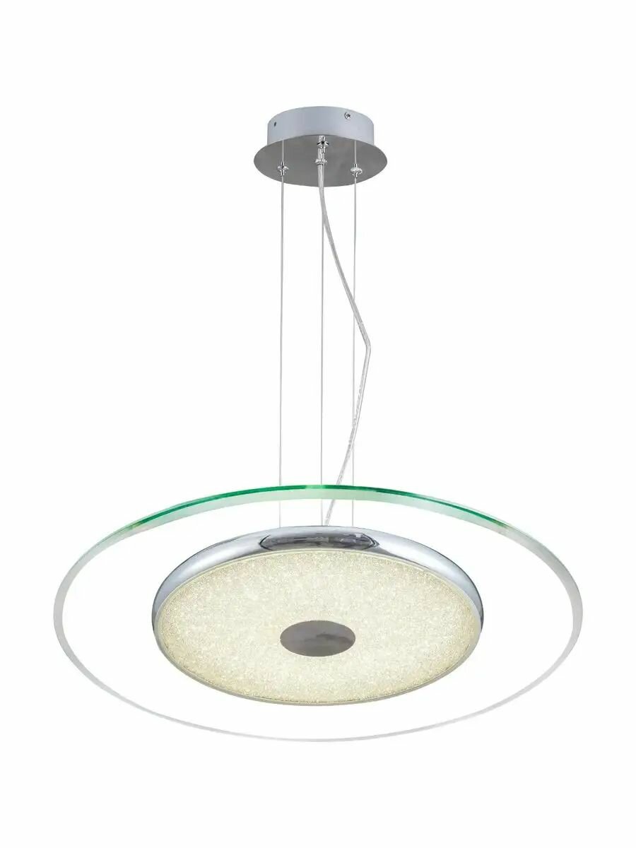 Люстра подвесная LAMI LED*16W хром без плафона