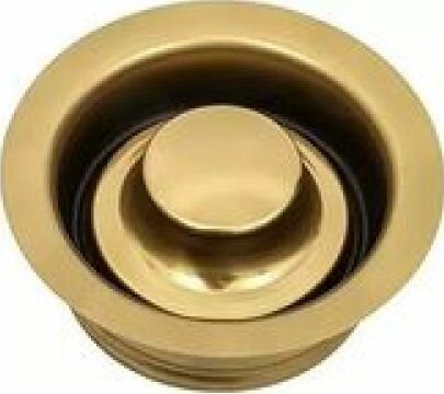 Аксессуары для измельчителя Металлическая горловина + ситечко матовое золото