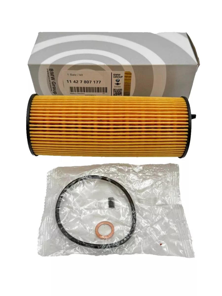Фильтр масляный BMW 11427807177 1-series 3-series 5-series 7-series X1 X3 X5 X6