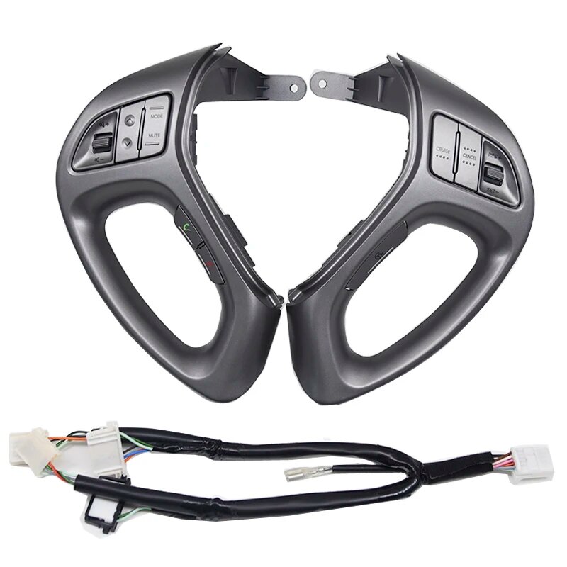 Для Hyundai Tucson IX35 2010-2015 многофункциональные кнопки на руле светло-серые кнопки регулировки громкости круиз-скорости
