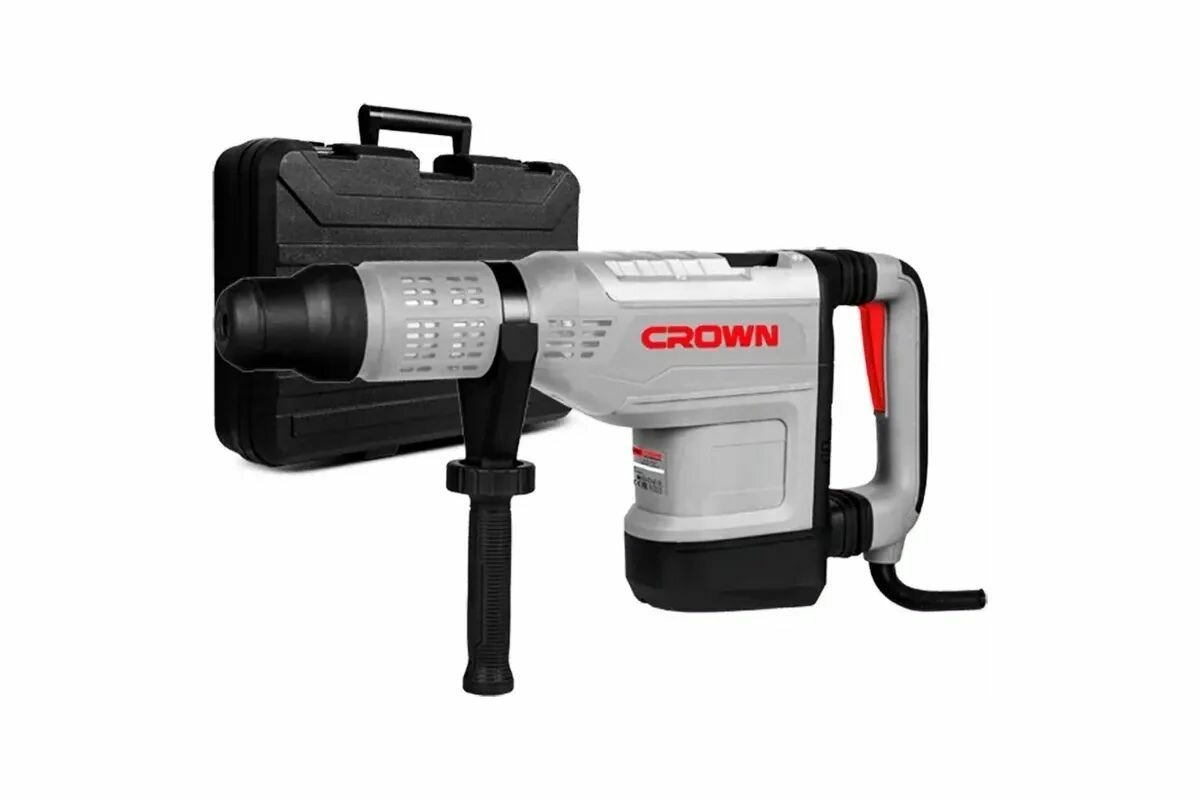 Перфоратор 220В 1700Вт 1750-2150уд/мин 2реж 19 Дж SDS+ кейс, CROWN
