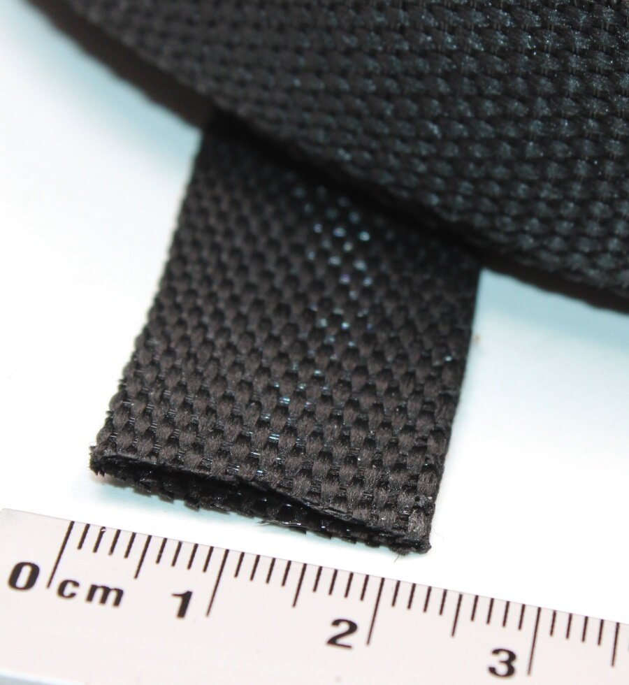 Трубка термоусадочная, плетеная d 10 мм, черная