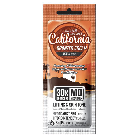 SOL BIANCA Крем-автозагар California 30х bronzers с маслом арганы, 15 мл