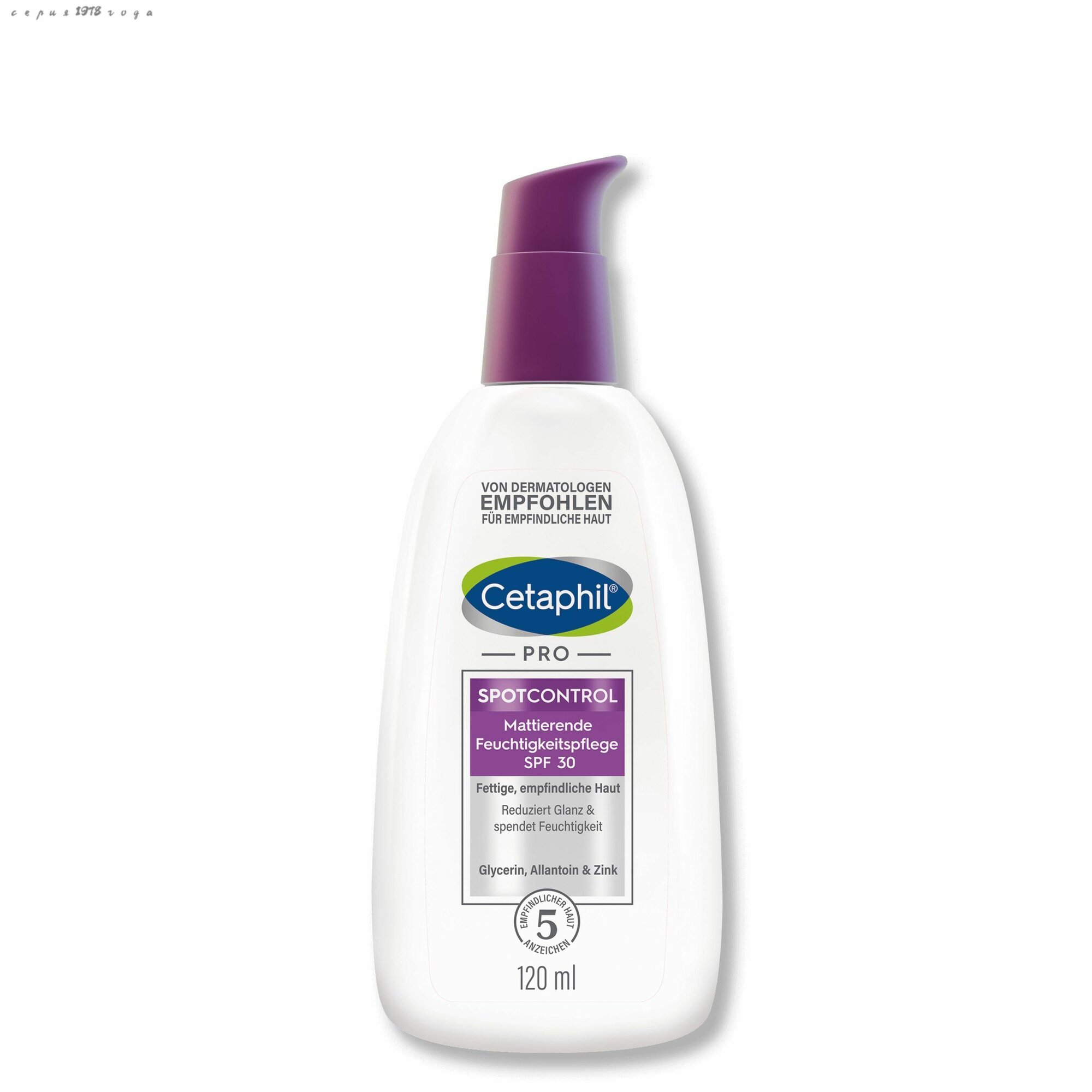 Cetaphil Pro Матирующее увлажняющее средство CETAPHIL PRO SpotControl SPF 30 для жирной кожи 120 мл.