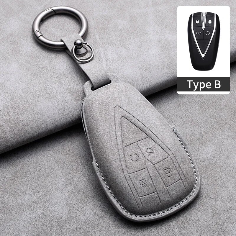 Кожаный Чехол Для Ключей От Машины С Пультом Дистанционного Управления Для Changan CS35PLUS CS35 Plus CS55 PLUS CS75 PLUS Ead.