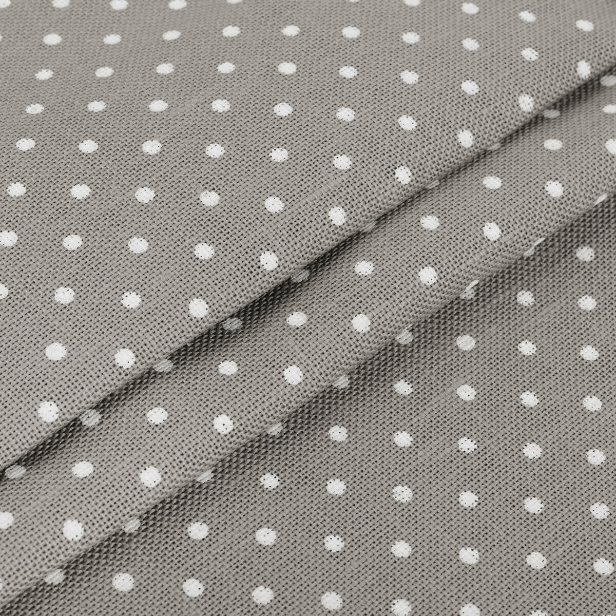 К32 "Zweigart" Belfast №32 фасовка 100% лён 50 х 70 см ± 2 см 7349 серый в горошек