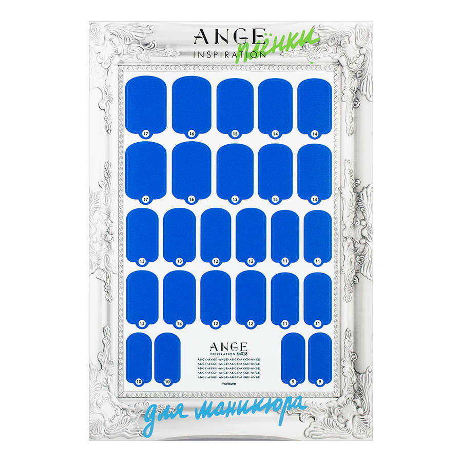 Пленки для маникюра ANGE №018