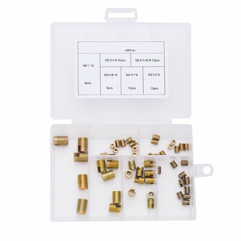 50 шт, самонарезающие гайки