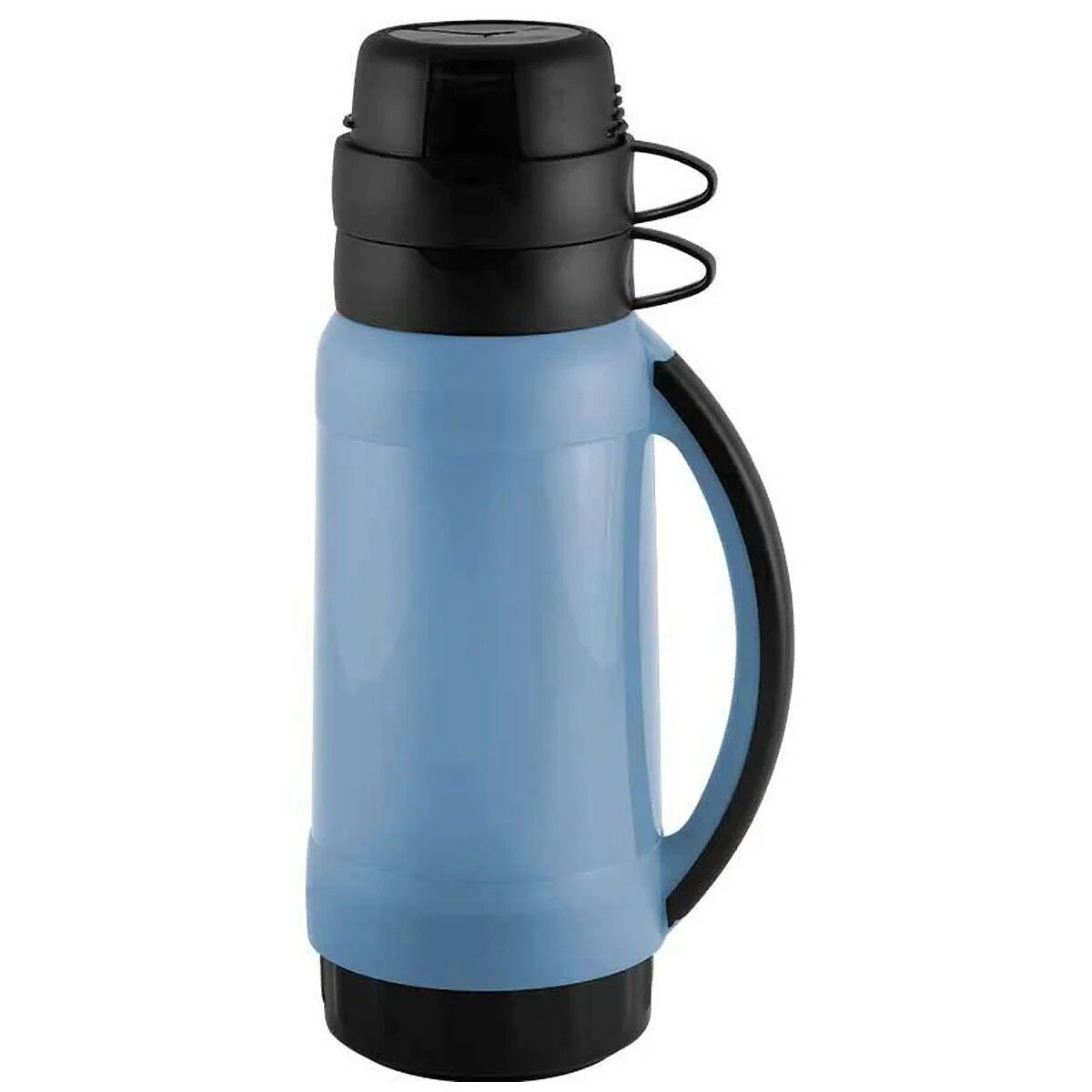 Термос Mallony "Pratico", пластик, стекло, 1 л (005504)