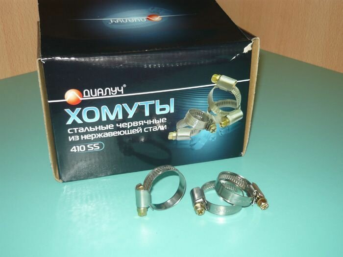 Хомут 25*40мм (1-5/8") "диалуч" уп.100/1000
