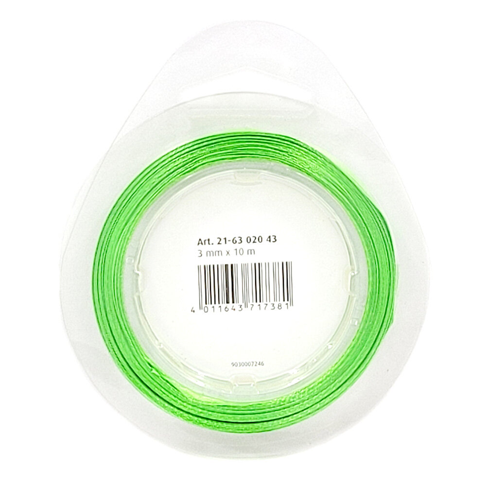Лента декоративная HEYDA (Германия) зеленая ,3 мм х 10 м, блистер