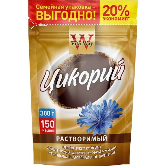 Цикорий растворимый Vita Way ZIP 300 г