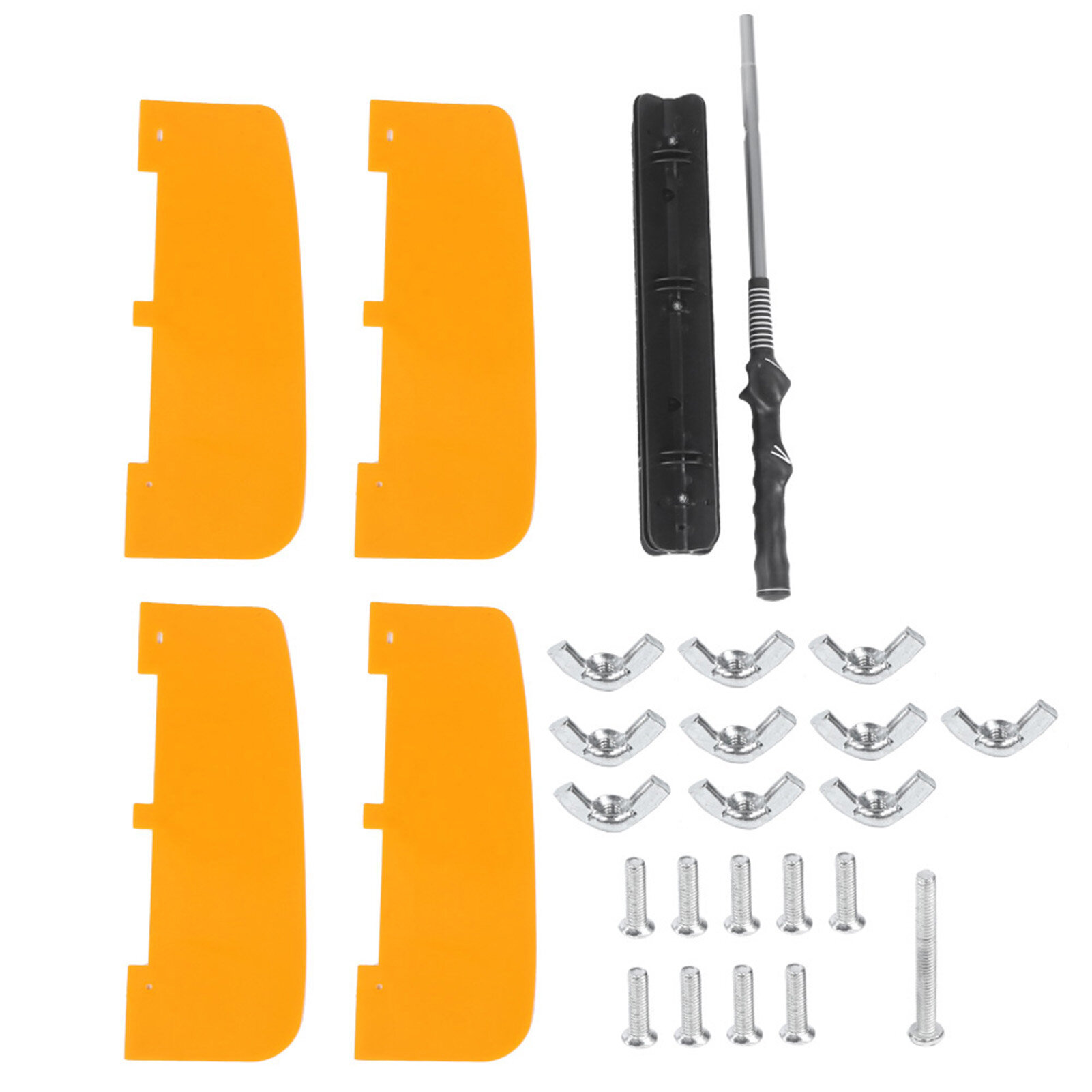 Тренажер для гольфа Swing Trainer с нескользящей рукояткой из АБС-пластика, пропеллерный вентилятор для тренировок и тренировок по ветроэнергетике