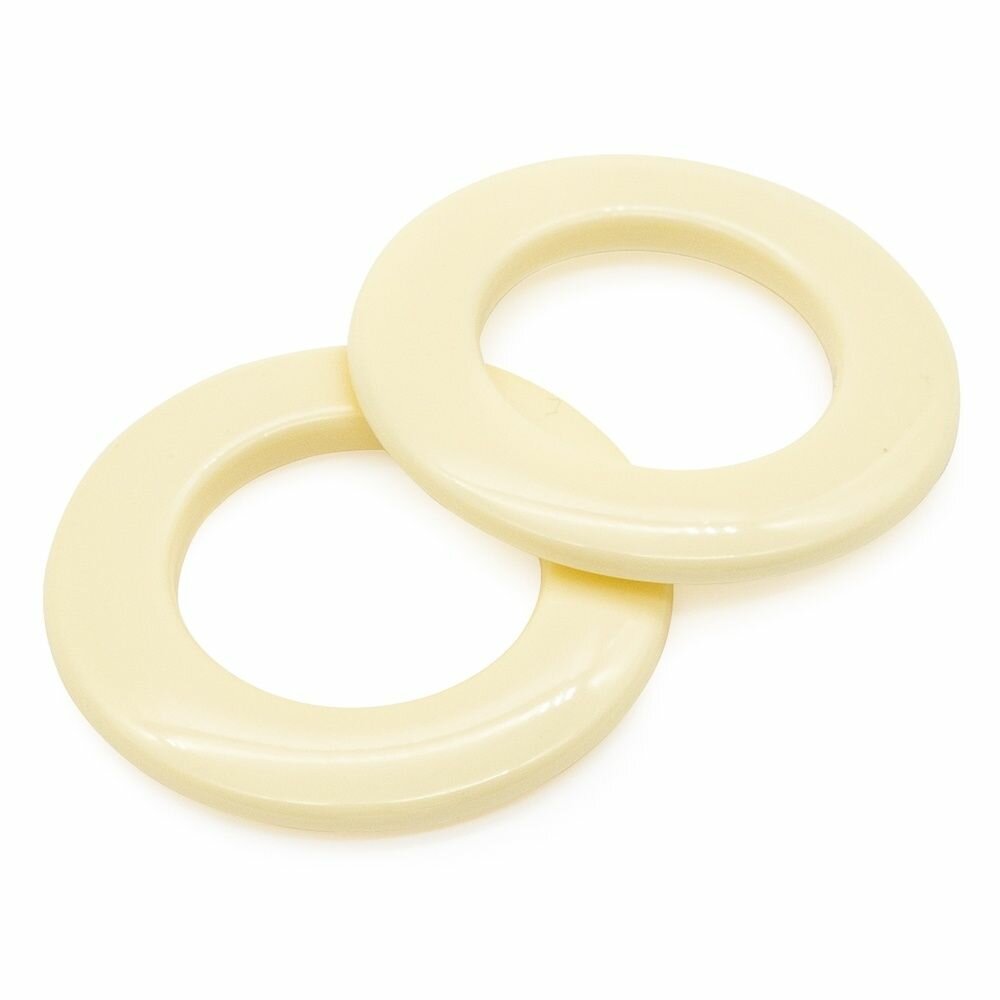 Люверсы для штор SmolTex круглый диаметр 25 мм с классическим замком, 17 айвори, 10 шт