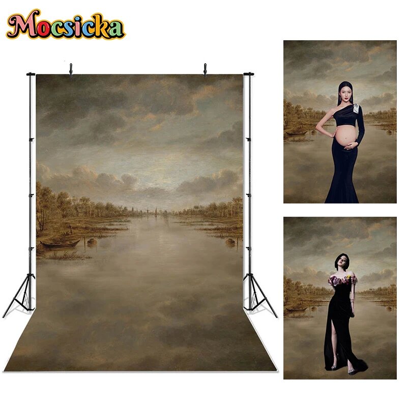Фотофон винтажный пейзаж 200x300см, цвет 17