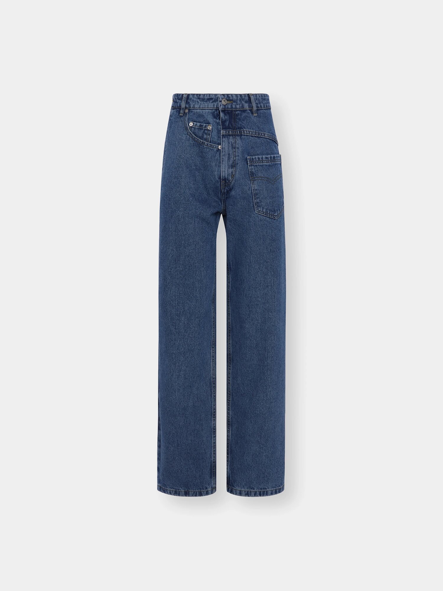 Джинсы широкие 