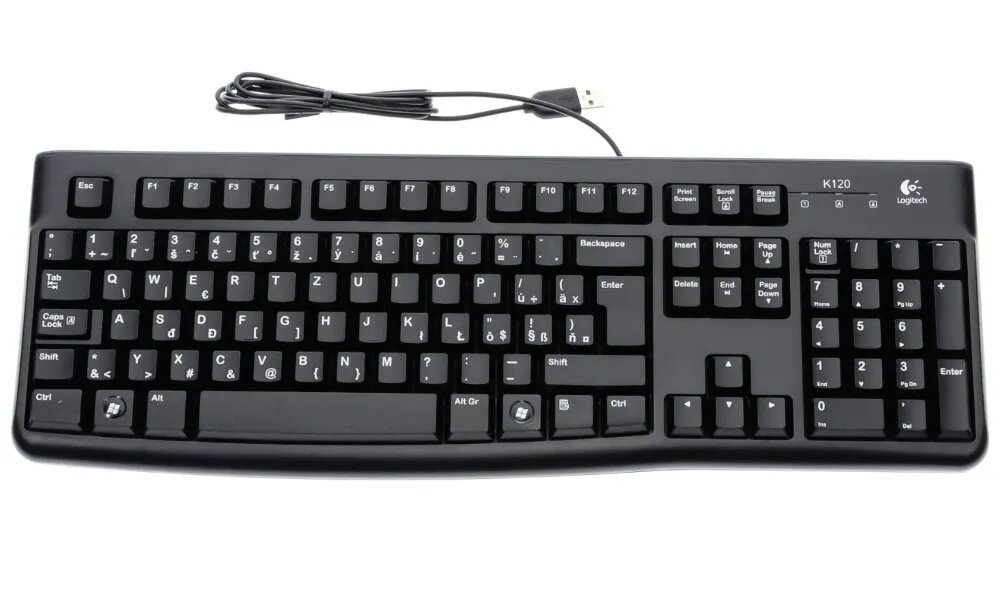 Клавиатура проводная Logitech K120 [920-002583]