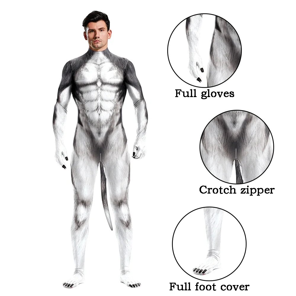 Zawaland Собака Щенок пара комбинезон Хаски