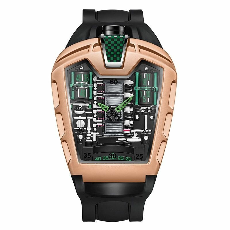 Взрывной бренд Kingston trend personality силиконовые кварцевые часы мужские деловые спортивные часы