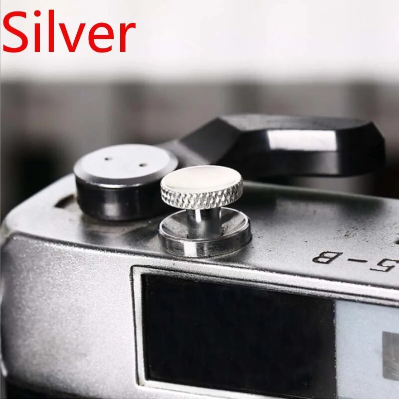 Серебряная кнопка спуска затвора Ynniwa для Fujifilm Leica