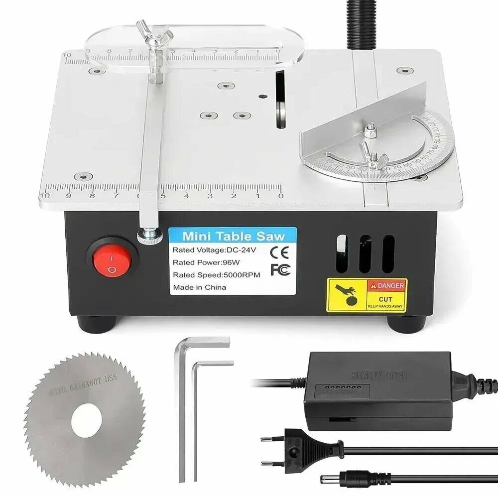 Многофункциональная мини-пила, циркулярная 24V (96W, 10А) (полотно 1шт)