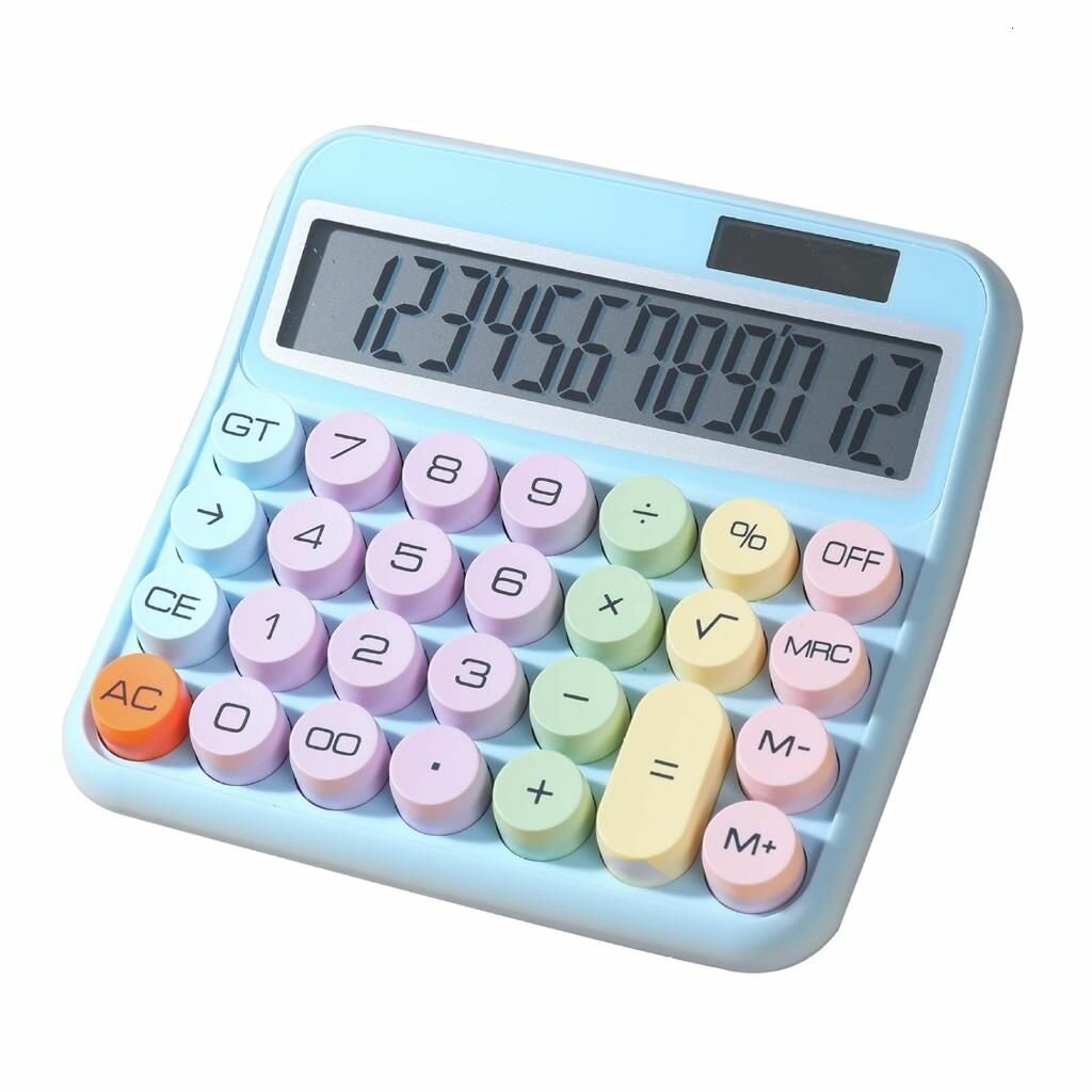 Настольный калькулятор, Финансовый калькулятор для Финансового офиса-синий