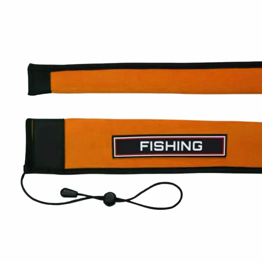 110 см чехол для удилища, устойчивый к проколам, перчатки, защитный чехол для удилища с катушкой, Оранжевый