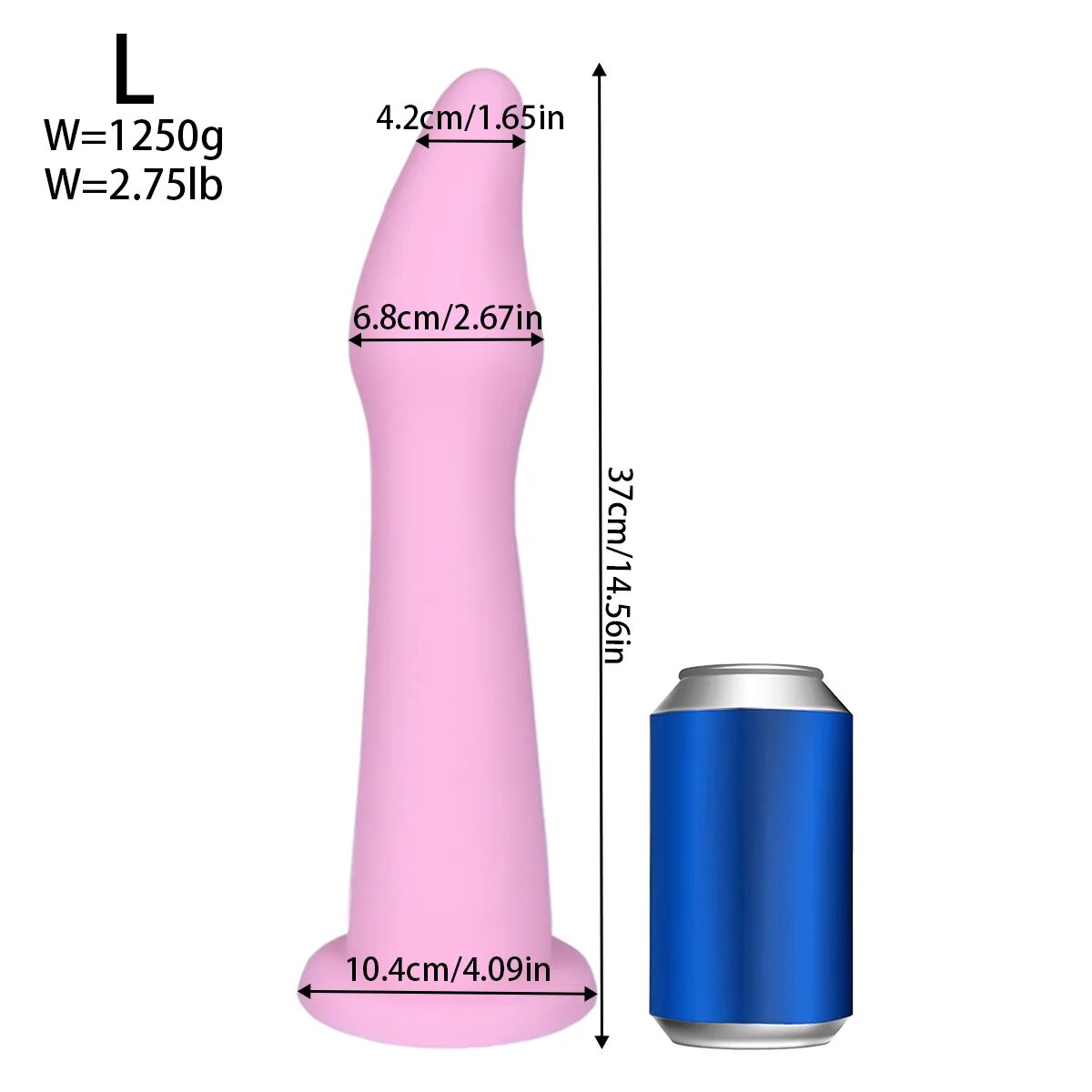 40 см длинная огромная Анальная пробка фиксирующие инопланетянины анальные пробки на присоске L