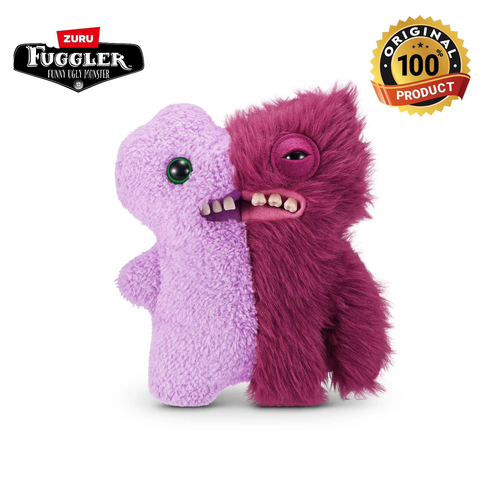 Мягкая игрушка FUGGLER Зубастик Половинки - 15726B