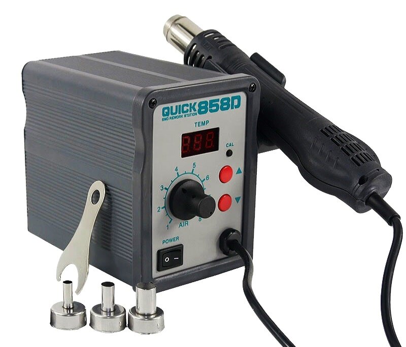 Quick-858D ESD, Станция паяльная, Quick