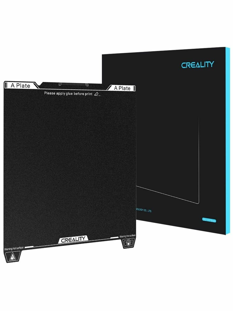 Официальная платформа Creality для 3D-принтера K1C/K1 SE, магнитная гибкая пластина 235*235 мм с PEI покрытием, термостойкая, антипригарная