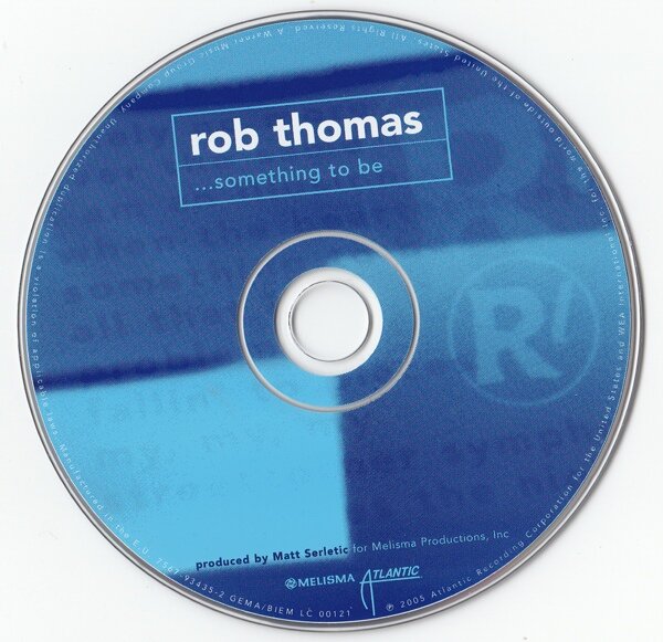 Диск Rob Thomas - Something To Be (1 CD) — фото 1