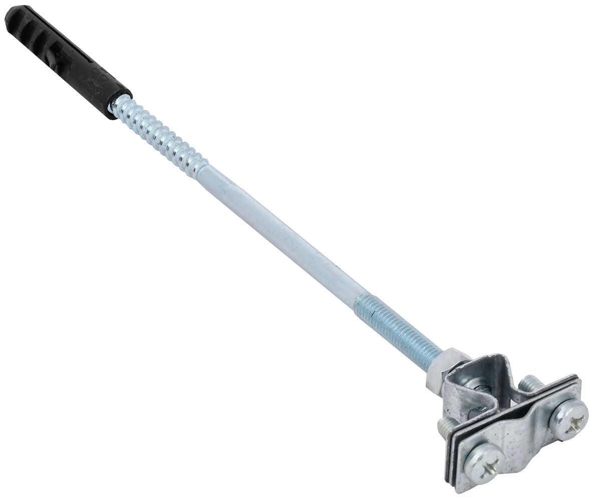 Держатель проводника круглого 8-10 мм для бетонного фасада оцинкованная сталь IEK ZDP80-11-3-18