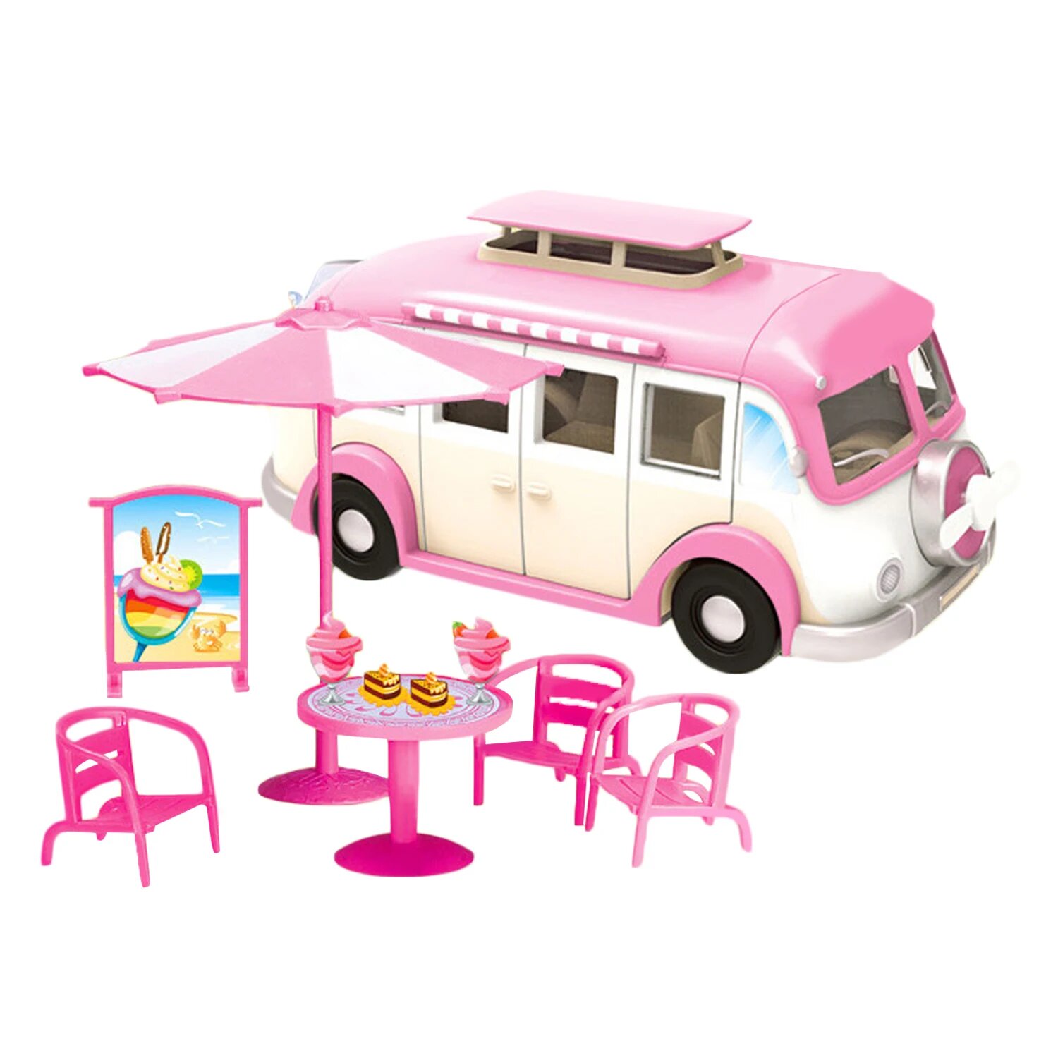 Игрушечный автомобиль для кемпинга Barbie