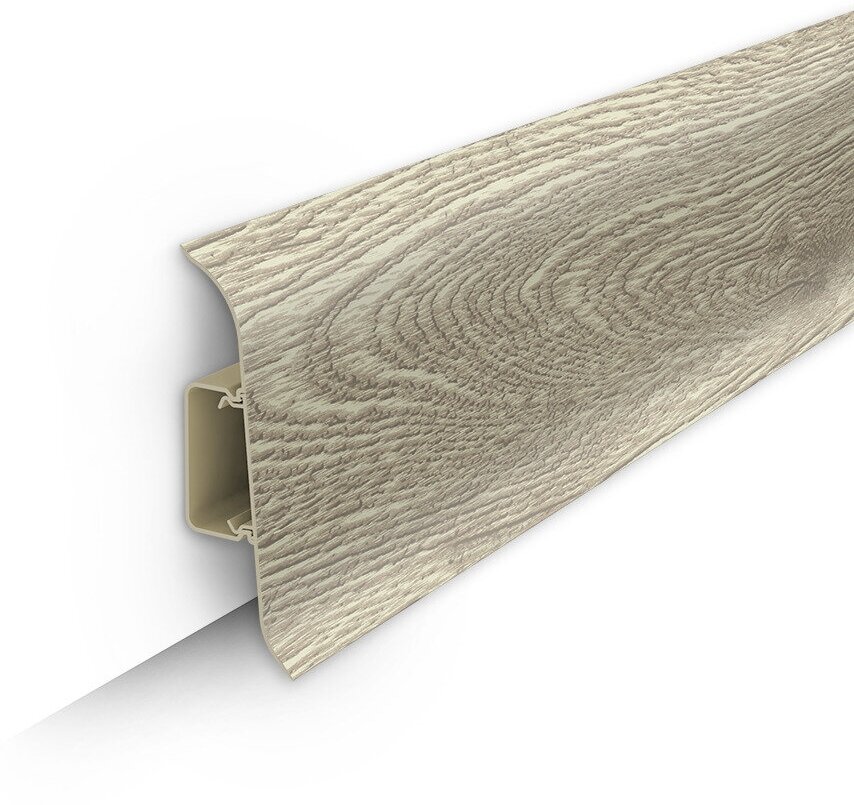 Плинтус IDEAL Классик 70мм - Дуб латте 229