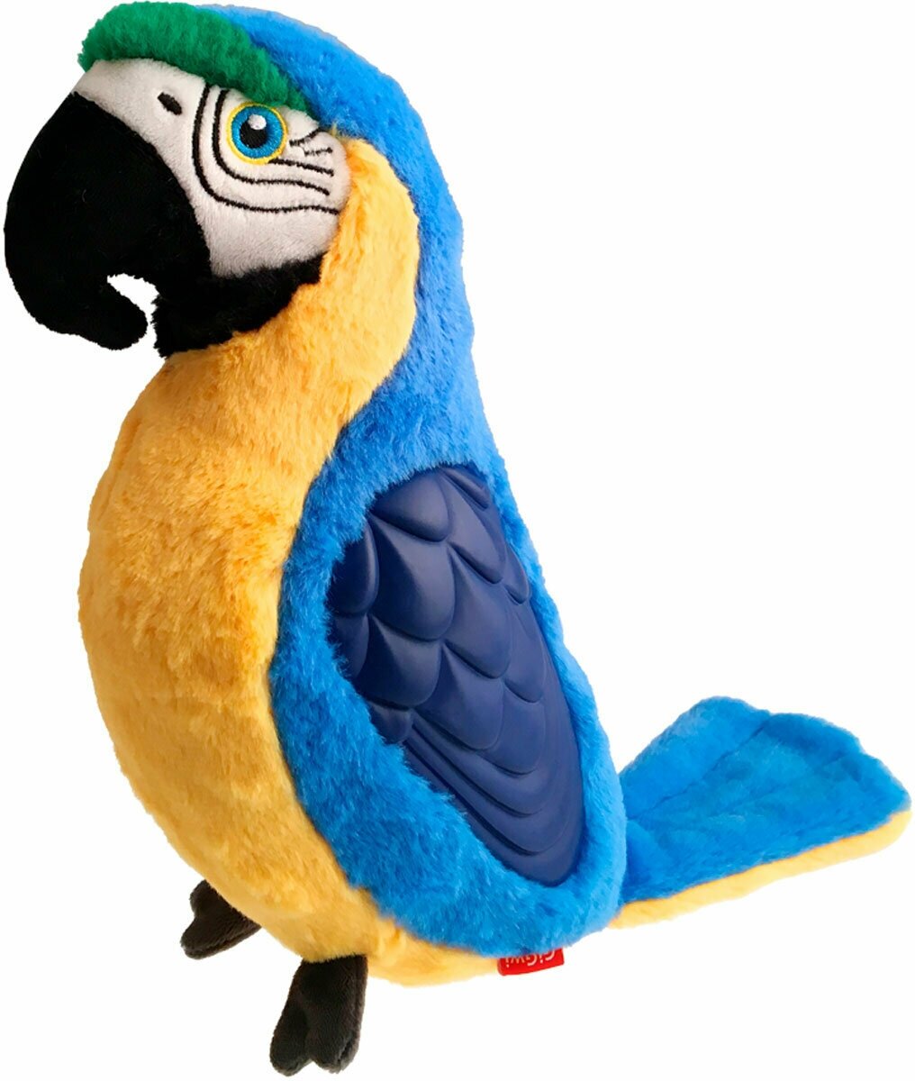 Игрушка для собак GiGwi Tropicana Попугай с пищалкой большой 38 см (1 шт)