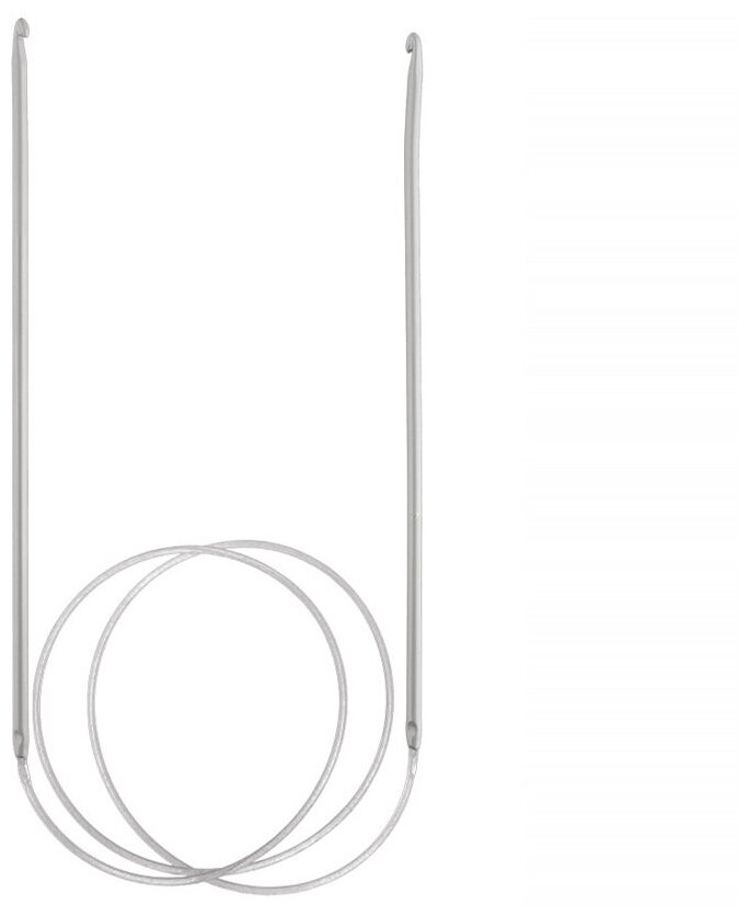 Для вязания Gamma крючки для вязания циркулярные SH2 металл d 3.0 мм 80 см в чехле .