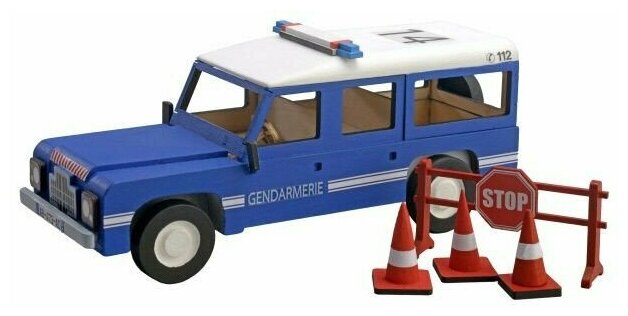 Сборная деревянная модель автомобиля Artesania Latina Land Rover полиция