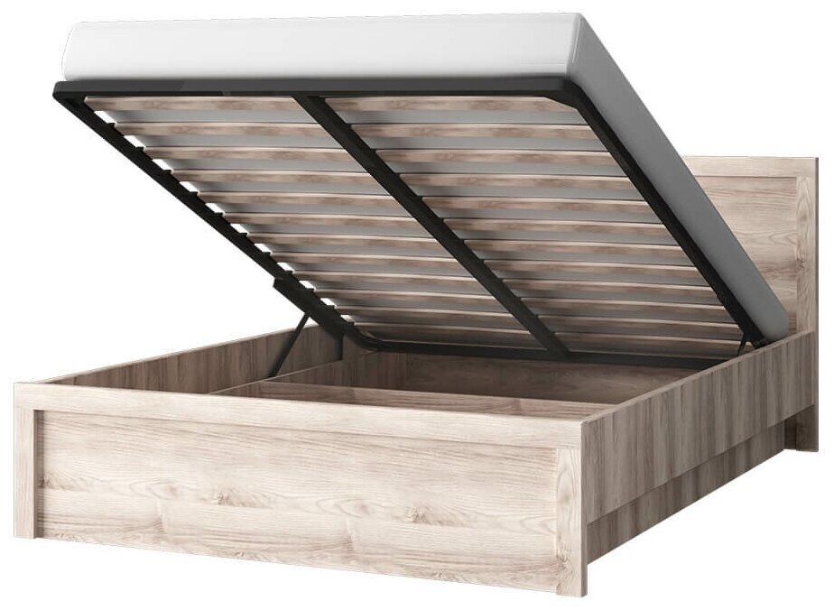 Кровать Anrex Джаз / Jazz 140 с подъемником, 147.3х207х89.5 см