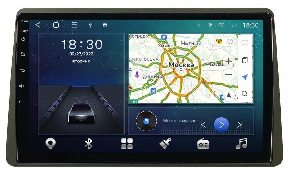 Магнитола CRS-300 Рено Дастер 2 Renault Duster 2021-2023 - Android 13 - Процессор 8 ядер - Carplay - DSP 36 полос - 4G(Sim)