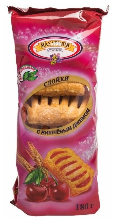Штрудель махариши с вишневым джемом, 12 шт по 180 г