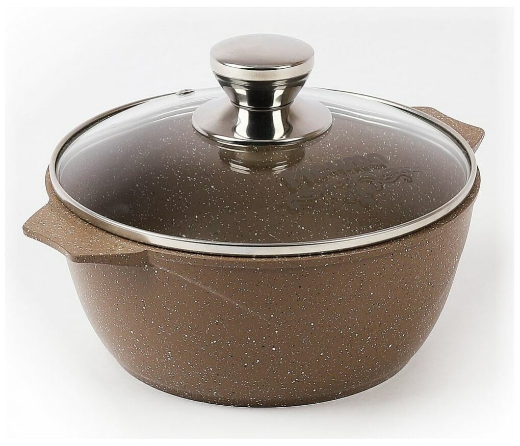 Кастрюля Мечта АП Гранит brown
