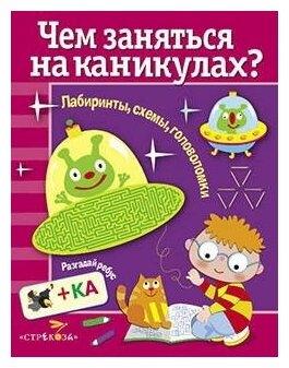 М: Стрекоза. Чем заняться на каникулах? Лабиринты, схемы, головоломки. Выпуск 2. Чем заняться на каникулах?
