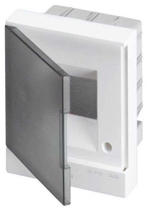 Бокс в нишу 4М серая дверь Basic E (с клеммами) ABB 1SZR004002A1201 (1 шт.)