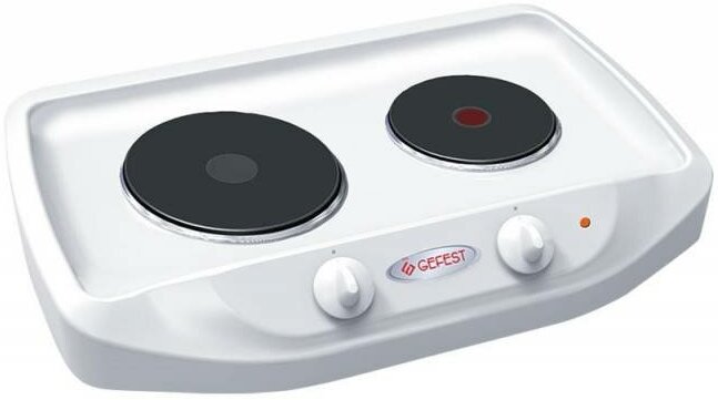 Плита Электрическая Gefest ПЭ 720 белый эмаль (настольная)