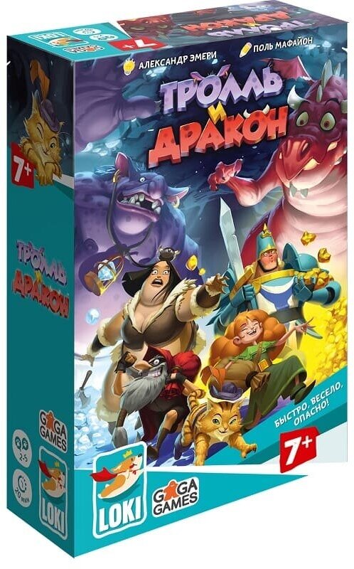 Настольная игра GaGa Games Тролль и дракон